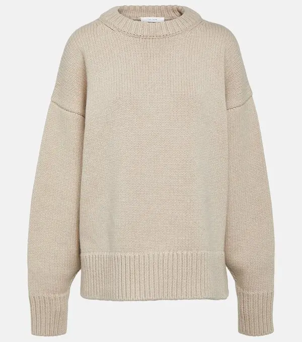 THE ROW Ophelia Wool And Cashmere Sweater - Beige