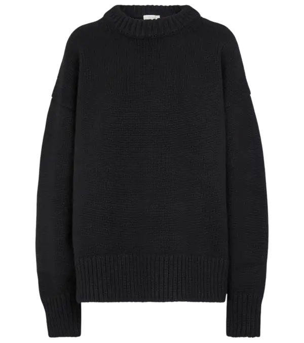 THE ROW Ophelia Wool And Cashmere Sweater - Black