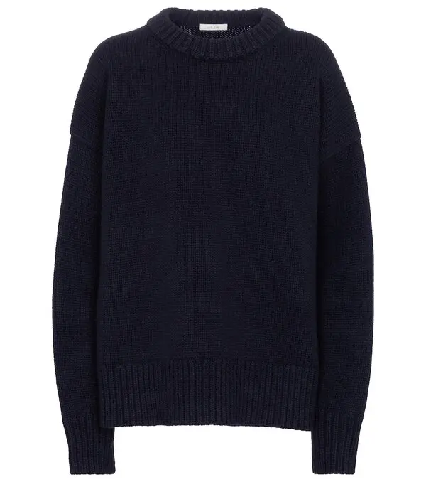 THE ROW Ophelia Wool And Cashmere Sweater - Blue