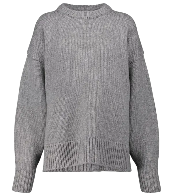 THE ROW Ophelia Wool And Cashmere Sweater - Grey