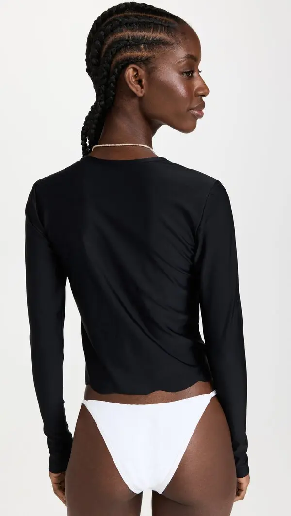 Cover Scallop Swim Tee