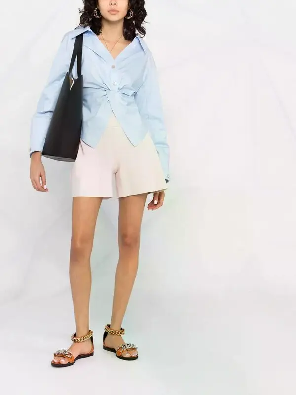 Stella McCartney Elasticated High-waist Shorts