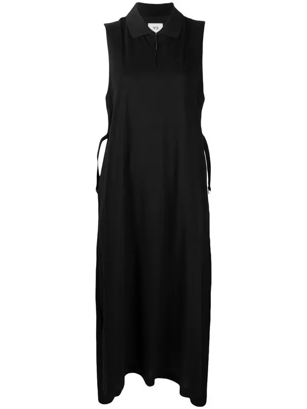 Y3 Sleeveless Polo Shirtdress