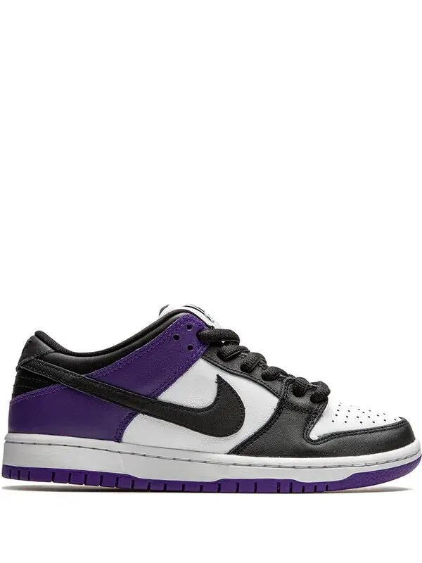 Nike Sb Dunk Low Court Sneakers - Purple