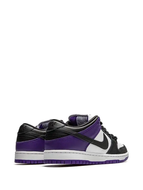 Nike Sb Dunk Low Court Sneakers - Purple