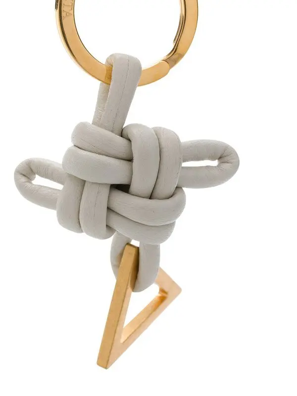 Bottega Veneta Knotted Cord Keyring