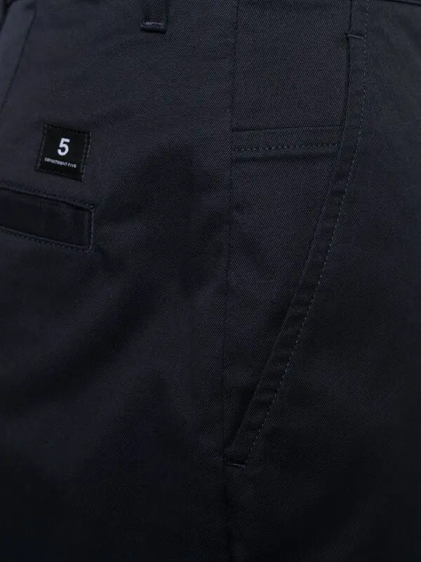 DEPARTMENT 5 Logo Patch Shorts - Blue