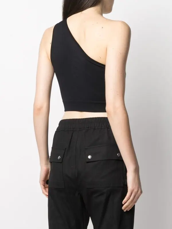 Rick Owens One-shouder Cropped Top