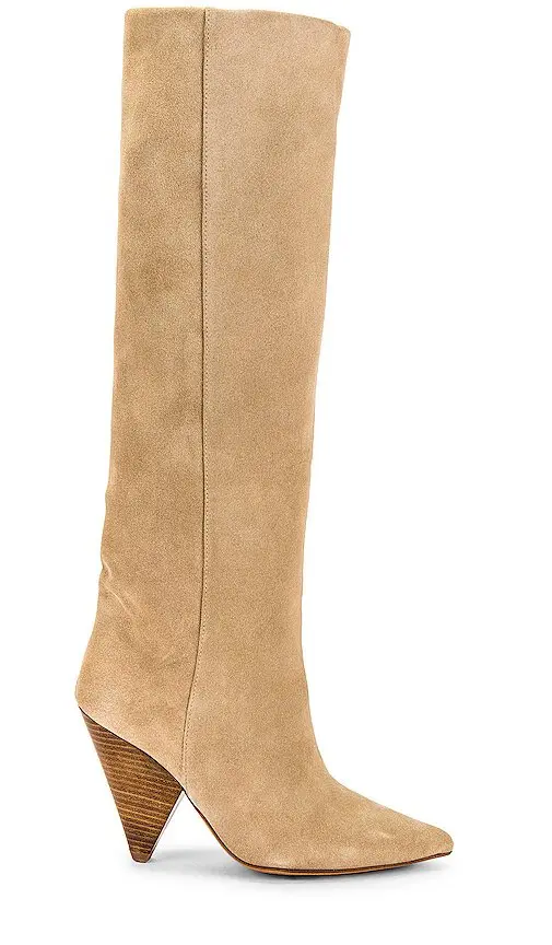 TORAL Knee High Boot In Nude