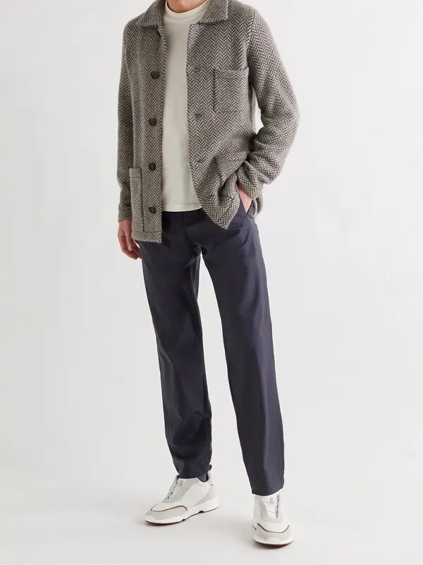 Loro Piana Rain System Virgin Wool-blend Trousers