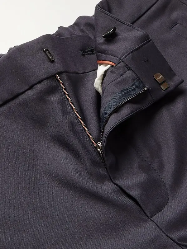 Loro Piana Rain System Virgin Wool-blend Trousers