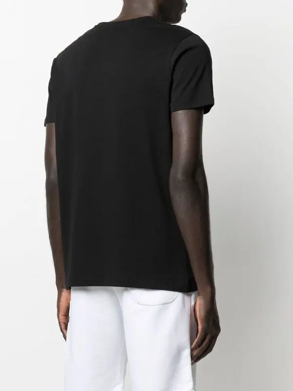 Alpha Industries Metallic Logo Print Cotton T-shirt