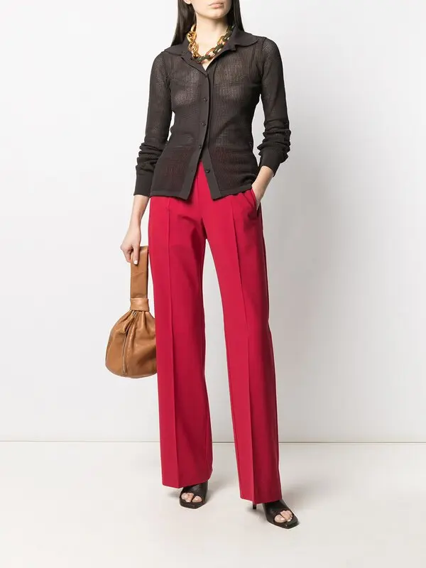 Bottega Veneta Mesh Sheer Shirt