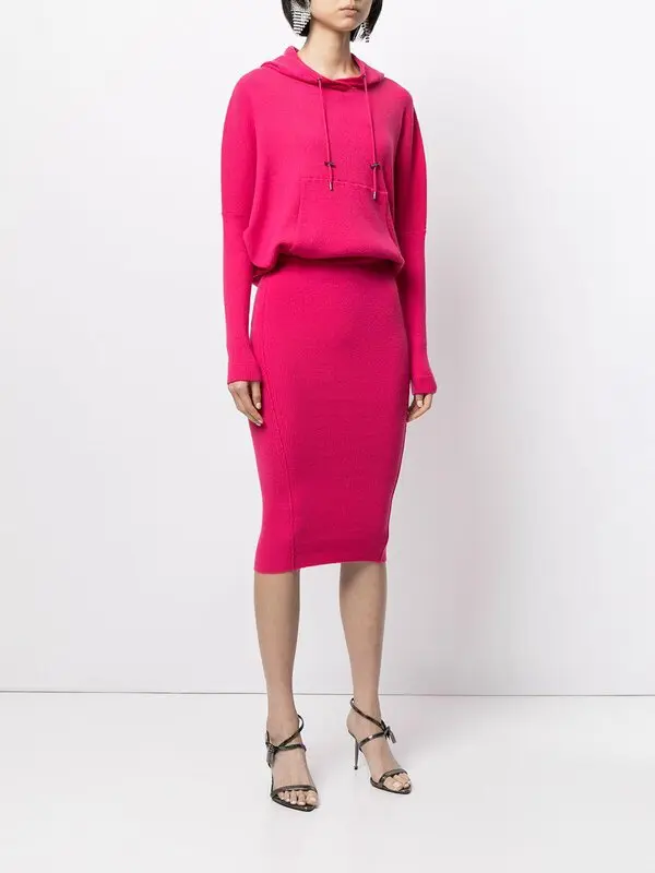 strapless open back dress Pink Fairies Hoodie – Fairy Tong