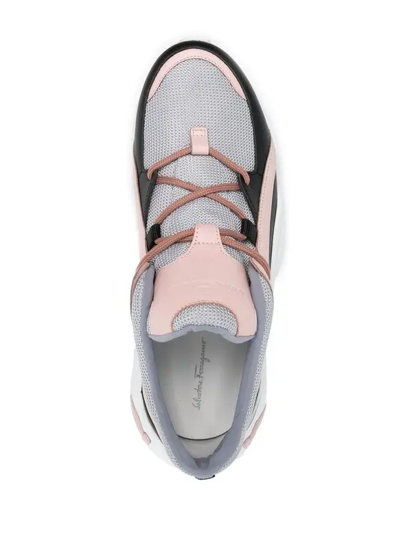 FERRAGAMO Panelled Low-top Sneakers