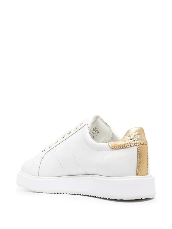 Ralph Lauren Metallic-panel Sneakers