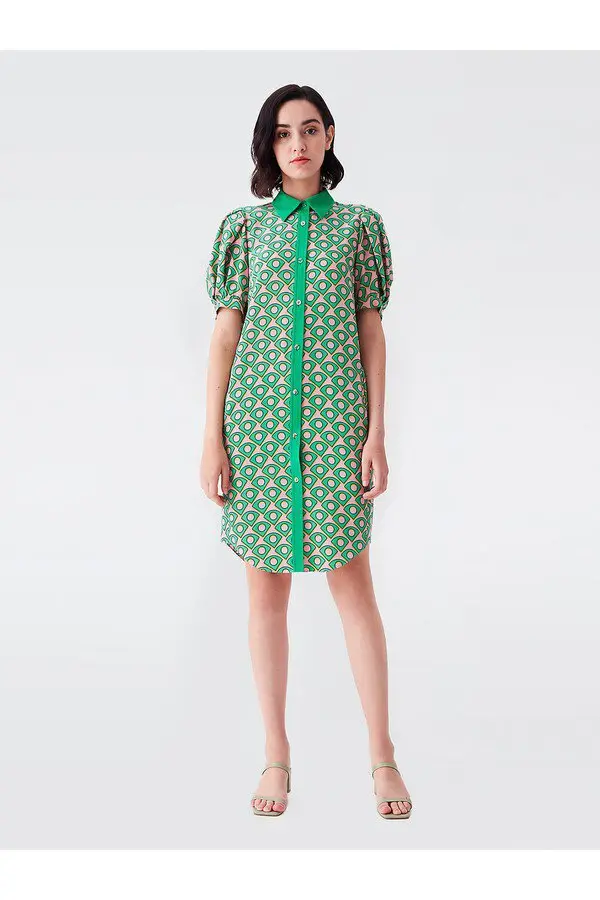 amanda cotton midi shirt dress Frances Valentine Amanda Cotton Poplin Shirtdress