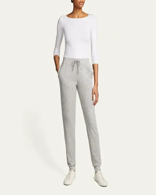 Majestic Filatures Boat-neck Top With 3/4 Sleeves