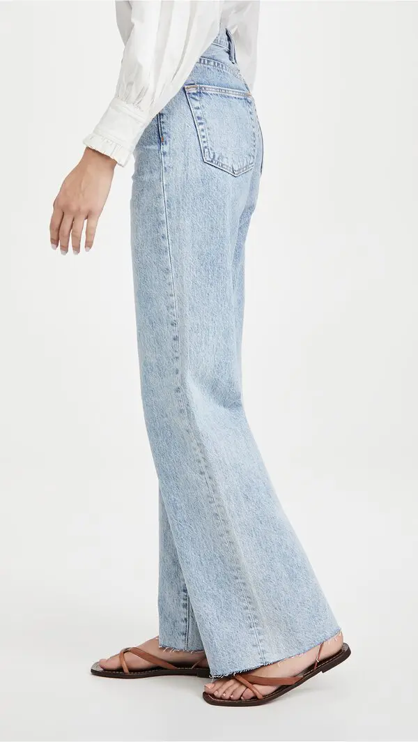 SLVRLAKE Grace High-rise Wide-leg Jeans - Time To Go