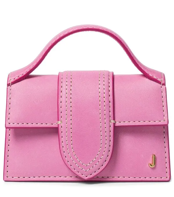 Jacquemus Le Petit Bambino Suede Shoulder Bag