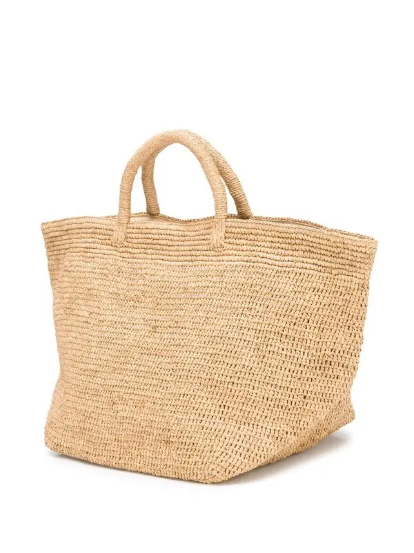 IBELIV Woven Raffia Tote
