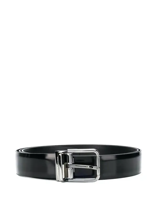 Dolce & Gabbana Leather Belt - Black