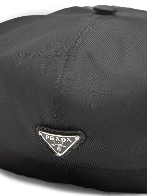 Prada Re-nylon Logo Hat