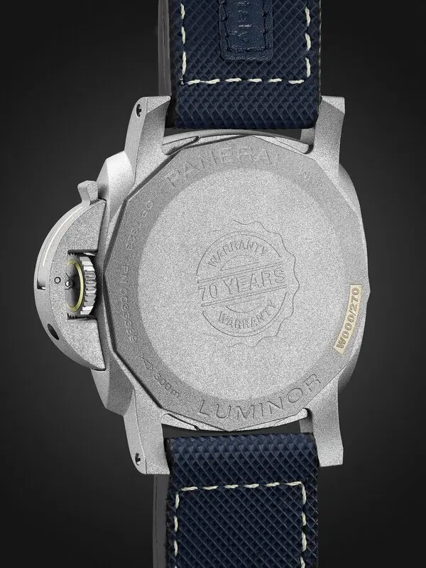 Panerai Luminor Marina Limited Edition Automatic 44mm Titanium And Sportech Watch