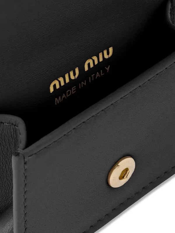 Miu Miu Matelassé Airpods Pro Case - Black | Editorialist