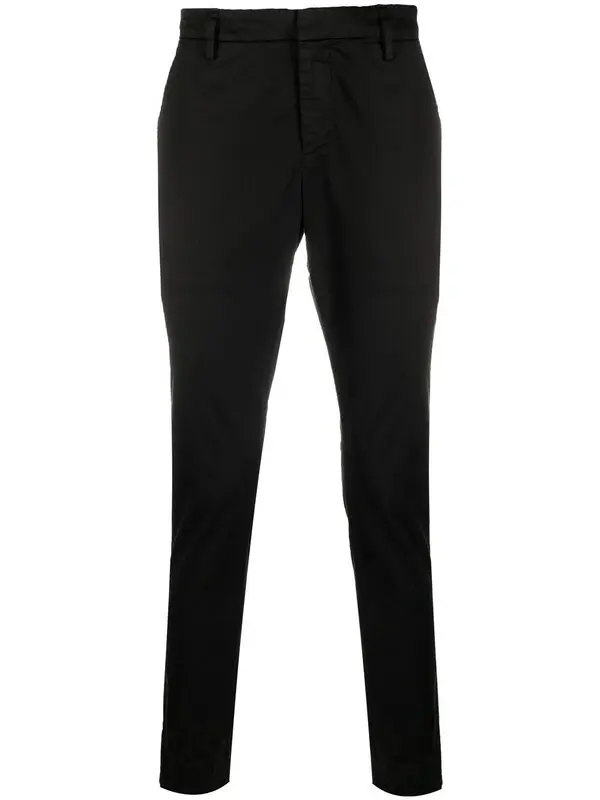 DONDUP Straight-leg Chinos - Black