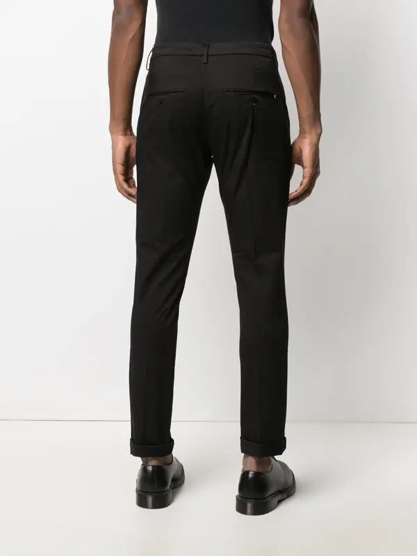 DONDUP Straight-leg Chinos - Black