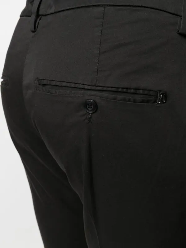 DONDUP Straight-leg Chinos - Black