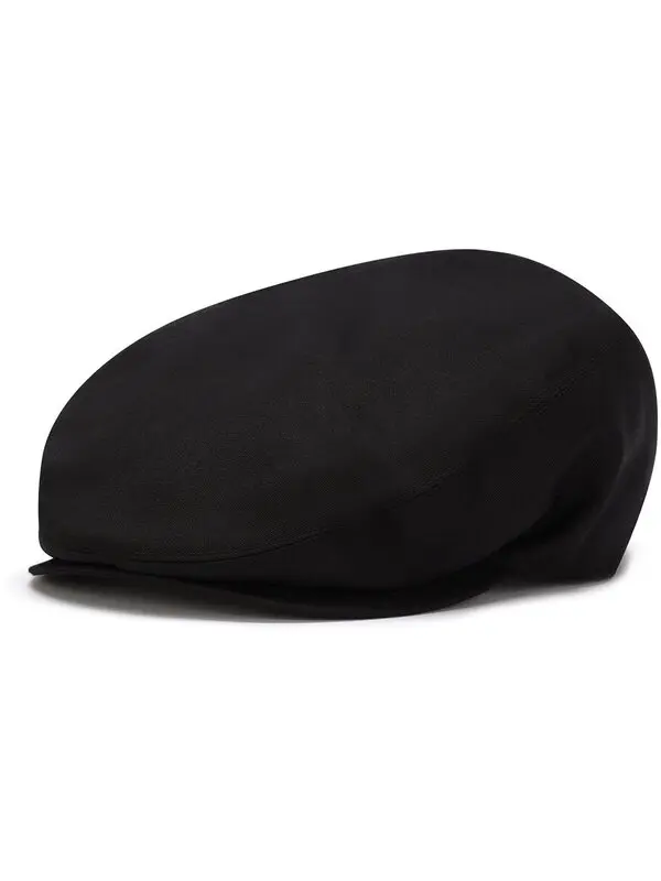 Dolce & Gabbana Wool Flat Cap - Black