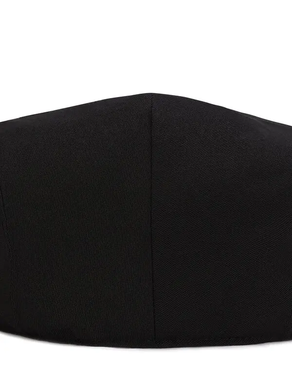 Dolce & Gabbana Wool Flat Cap - Black