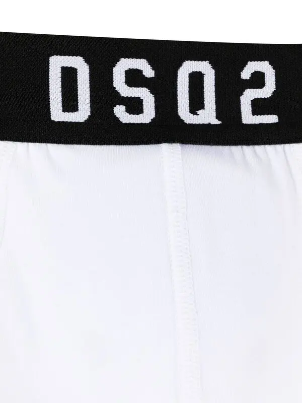 Dsquared2 Logo Waistband Stretch Briefs
