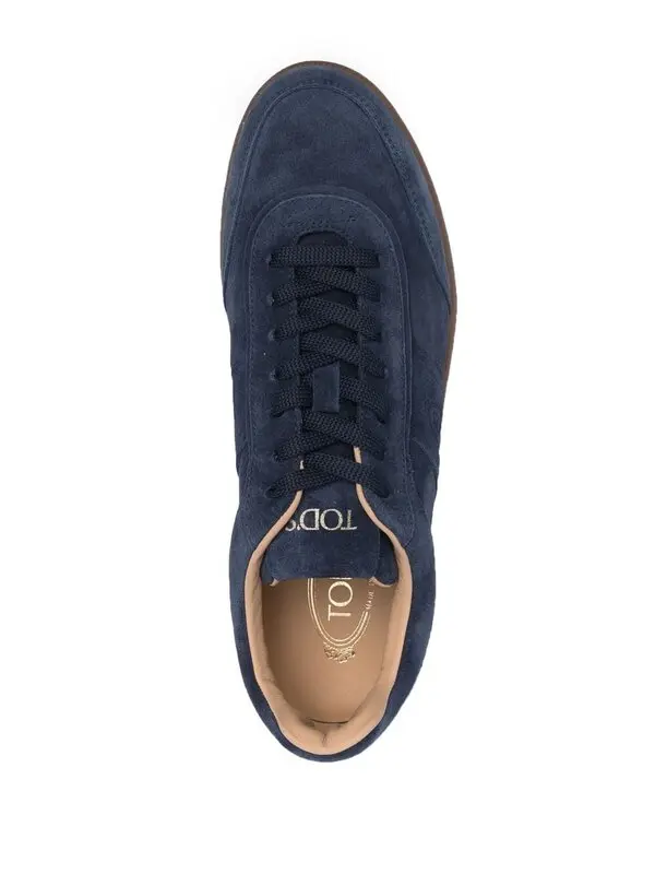TOD'S Panelled Low-top Sneakers - Blue