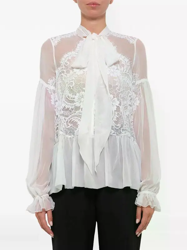 Givenchy Lace-embroidered Blouse