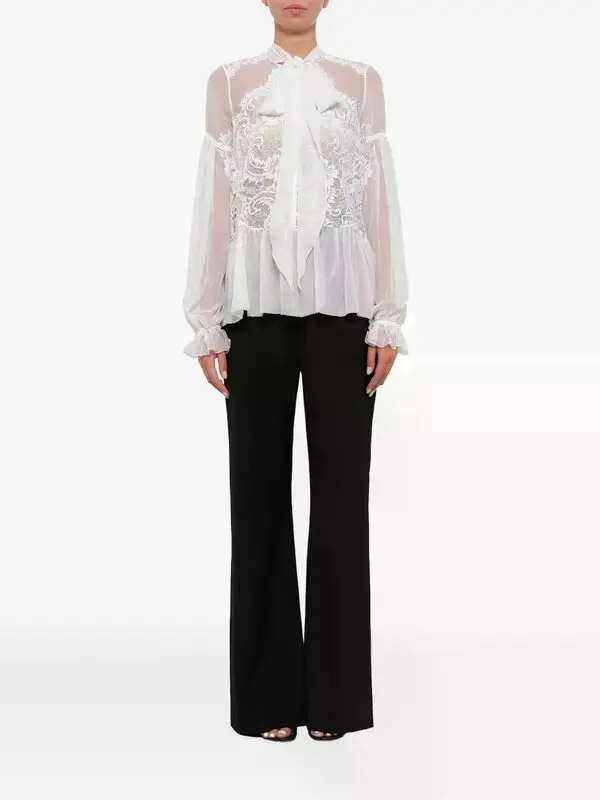 Givenchy Lace-embroidered Blouse