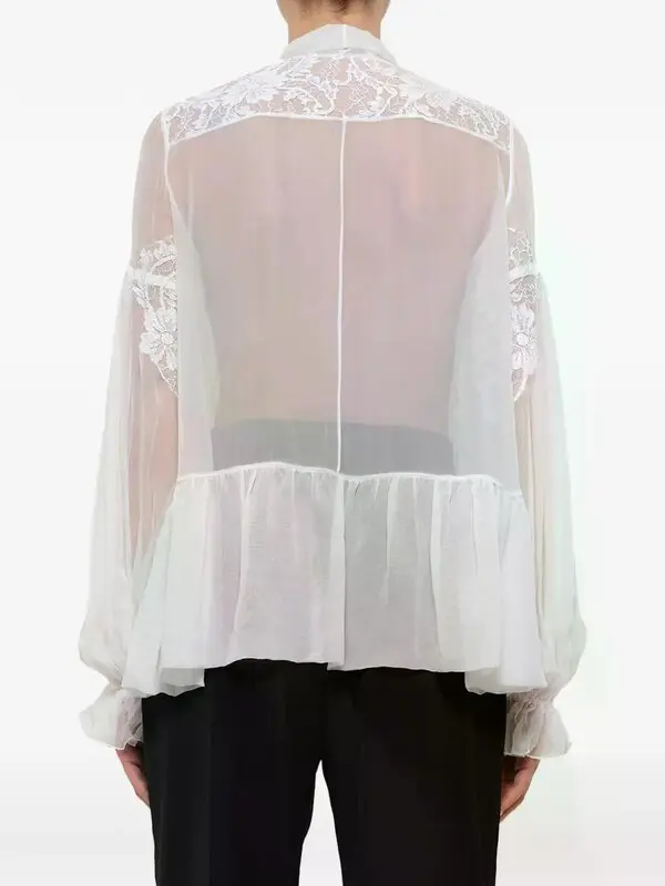 Givenchy Lace-embroidered Blouse
