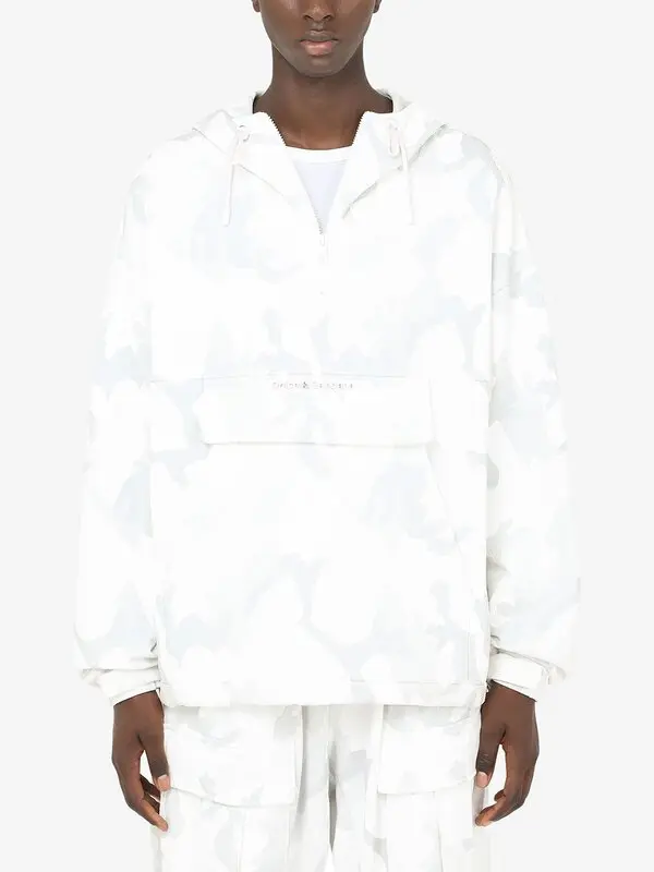 Dolce & Gabbana Abstract-print Drawstring Hoodie