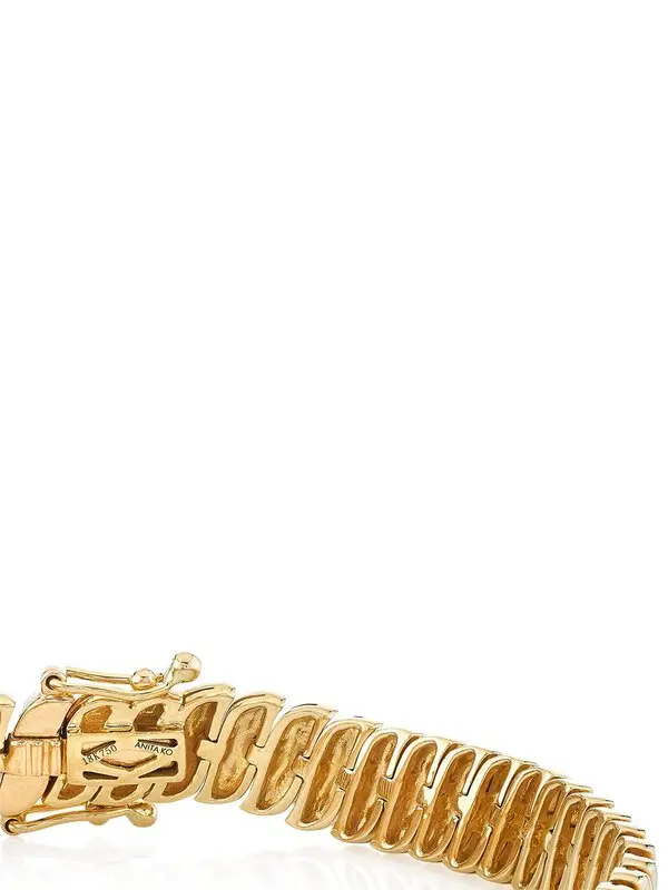 ANITA KO Zoe Snake-chain Bracelet - Gold
