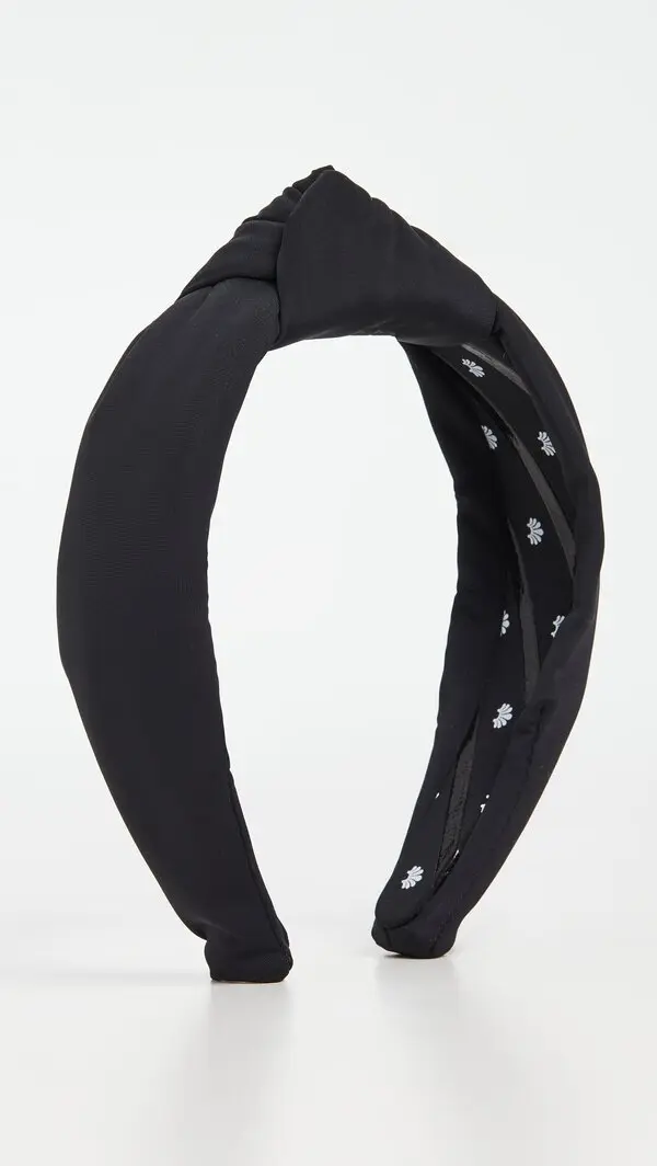 Lele Sadoughi Neoprene Knotted Headband