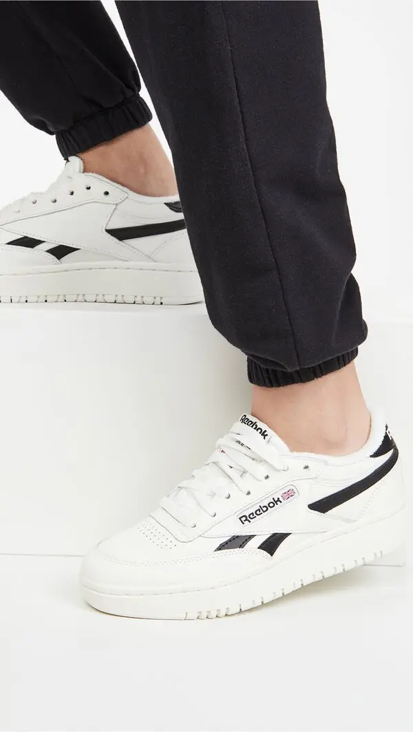 REEBOK Club C Double Sneakers - Chalk/core Black/chalk