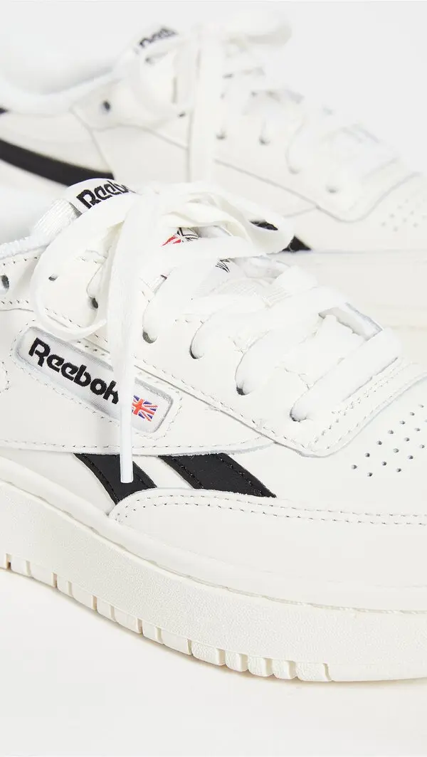 REEBOK Club C Double Sneakers - Chalk/core Black/chalk