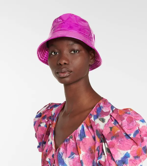 Isabel Marant Étoile Haley Metallic Bucket Hat