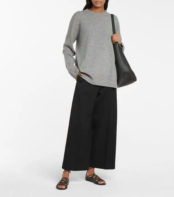 THE ROW Sibem Wool And Cashmere Sweater - Grey