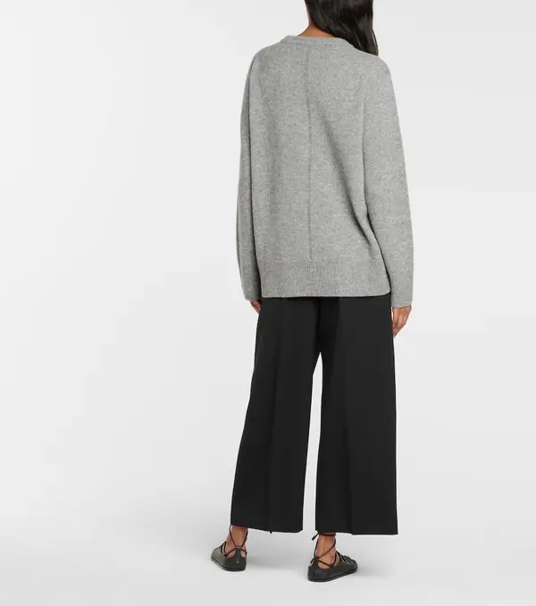 THE ROW Sibem Wool And Cashmere Sweater - Grey