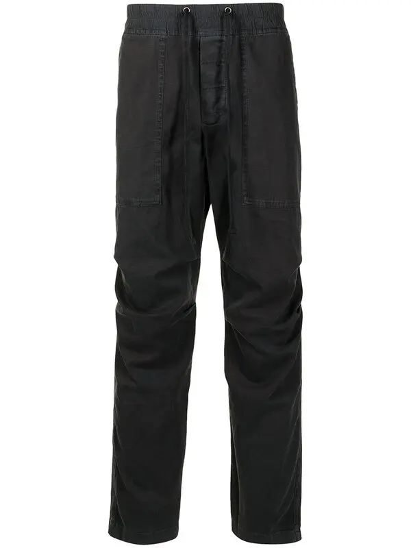 JAMES PERSE Cotton Slub Utility Pants - Grey