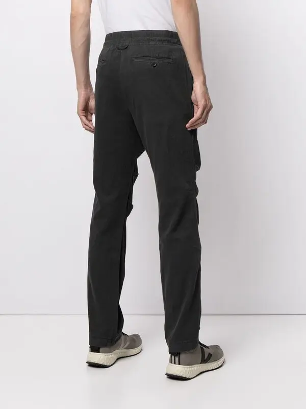 JAMES PERSE Cotton Slub Utility Pants - Grey