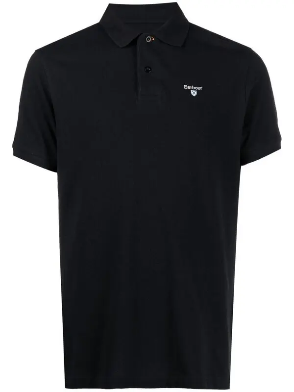 Barbour Logo Embroidered Polo Shirt